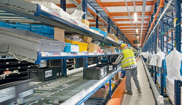 Cluster picking per velocizzare gli ordini - Mecalux.it