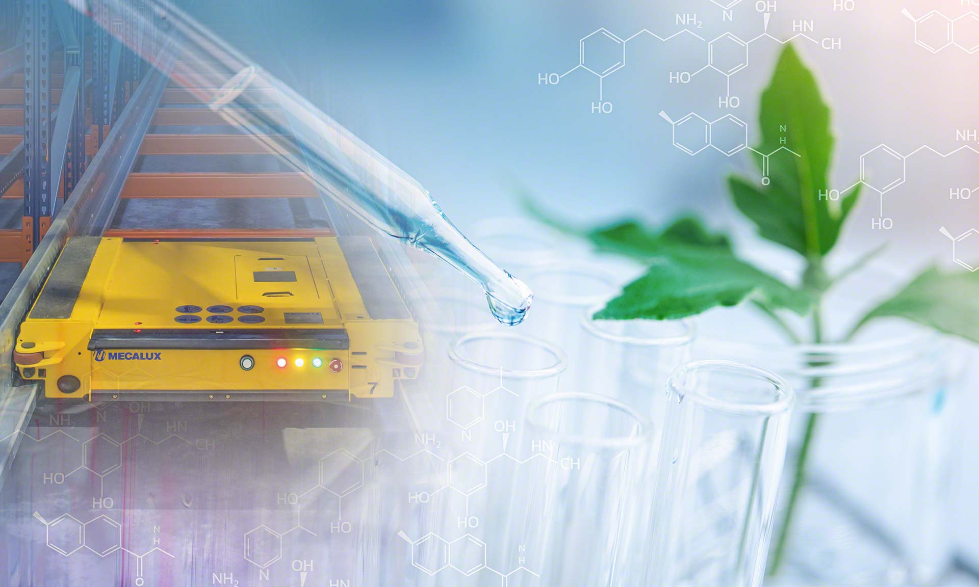 PMP Fermentation: magazzino con prodotti fermentati - Mecalux.it